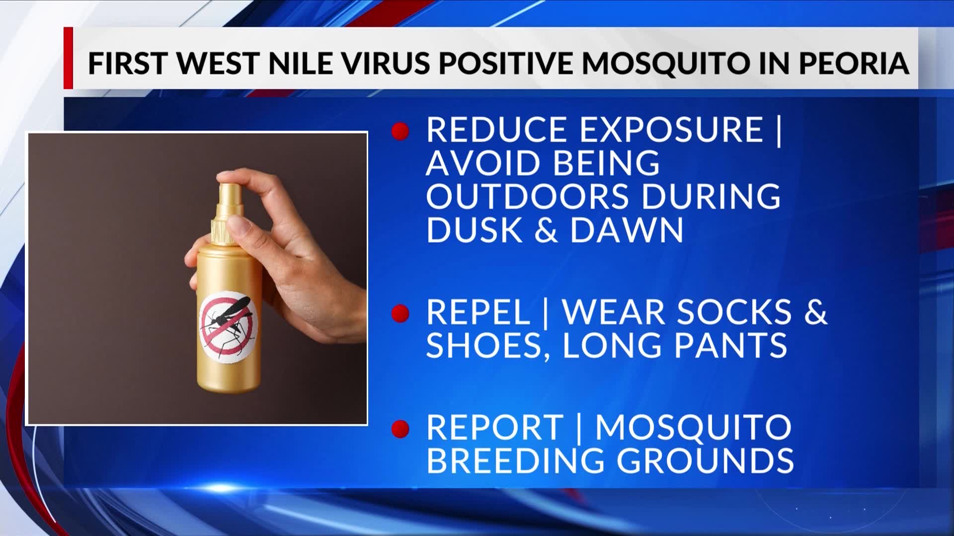 First West Nile virus positive mosquito in Peoria
