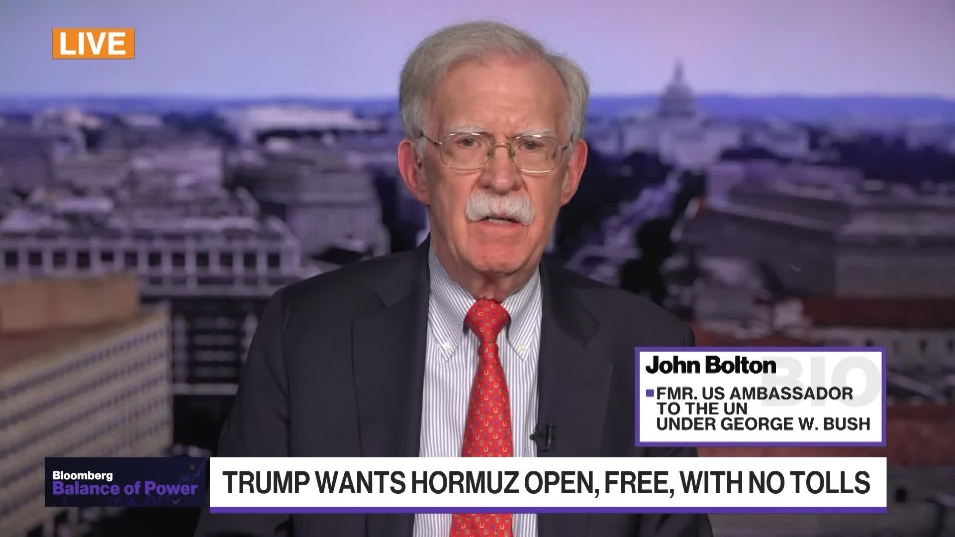 Bolton calls Iran talks a 'waste of oxygen'