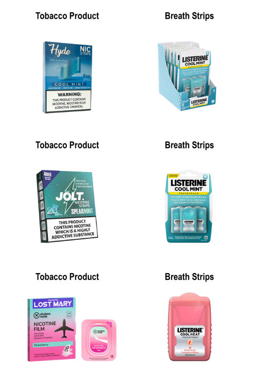 FDA warns of tobacco products resembling candy. See them side-by-side