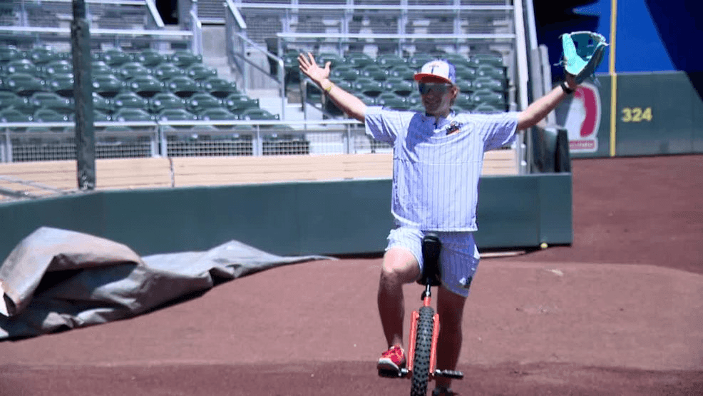 Catching up: Texas tailgater Jonathan 'Sunshine' Luders