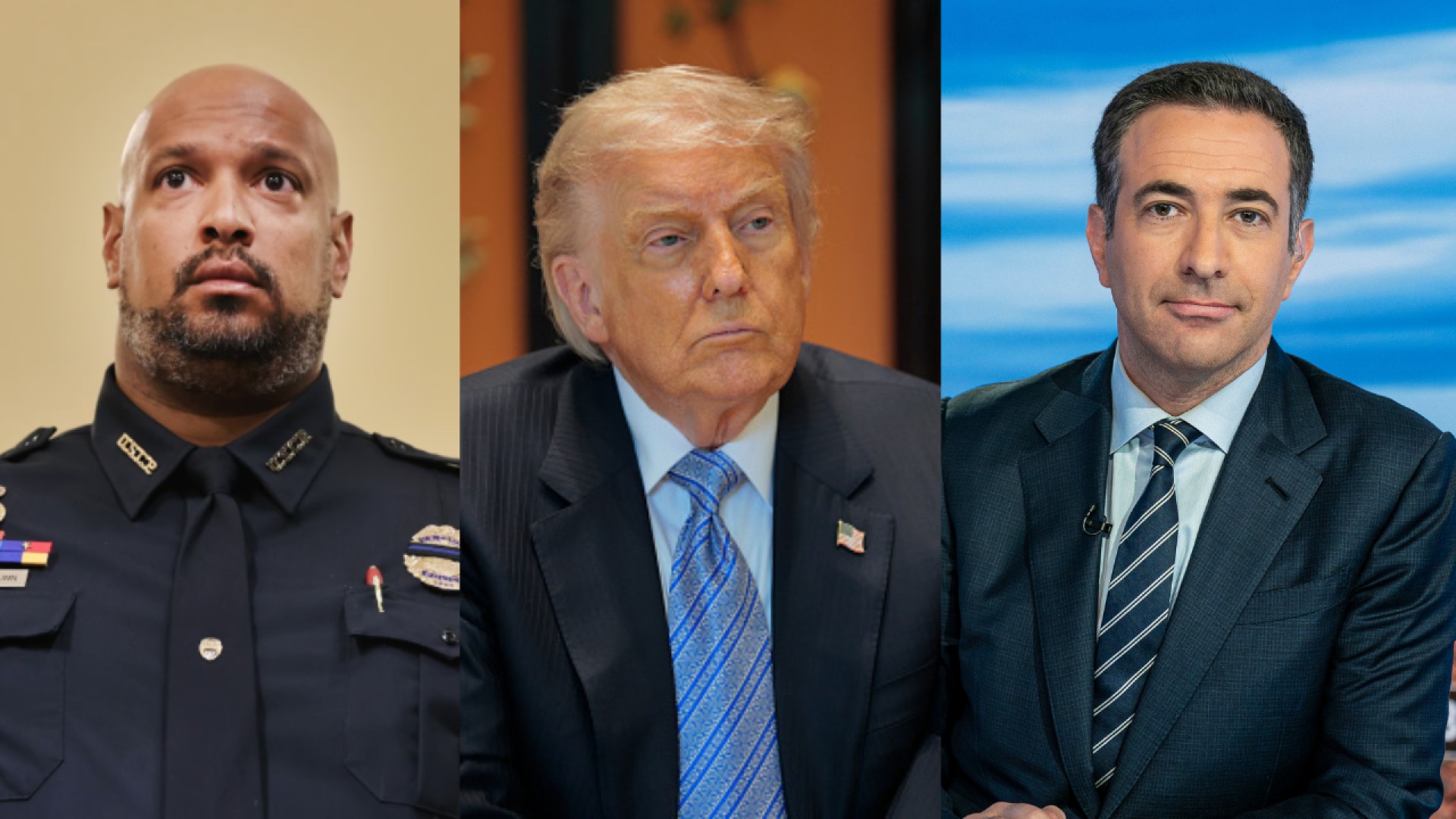 See police officer confront Trump on TV: Harry Dunn on suing over new ...