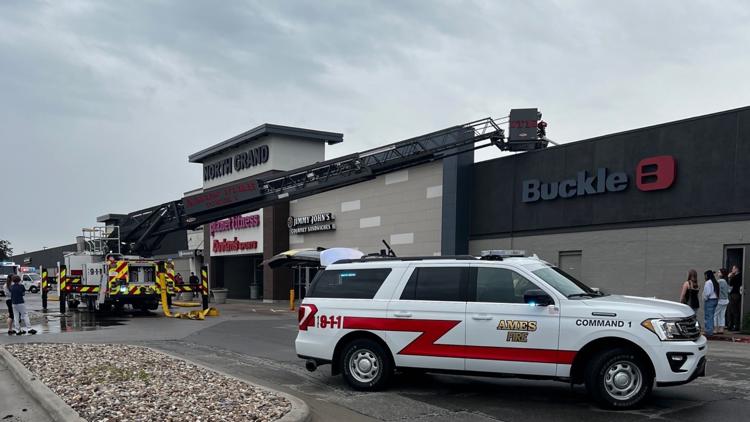 Ames Fire Department extinguishes blaze at North Grand Mall restaurant