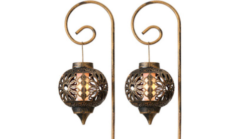 Aldi's new solar light stake lanterns enhance your outdoor space for ...