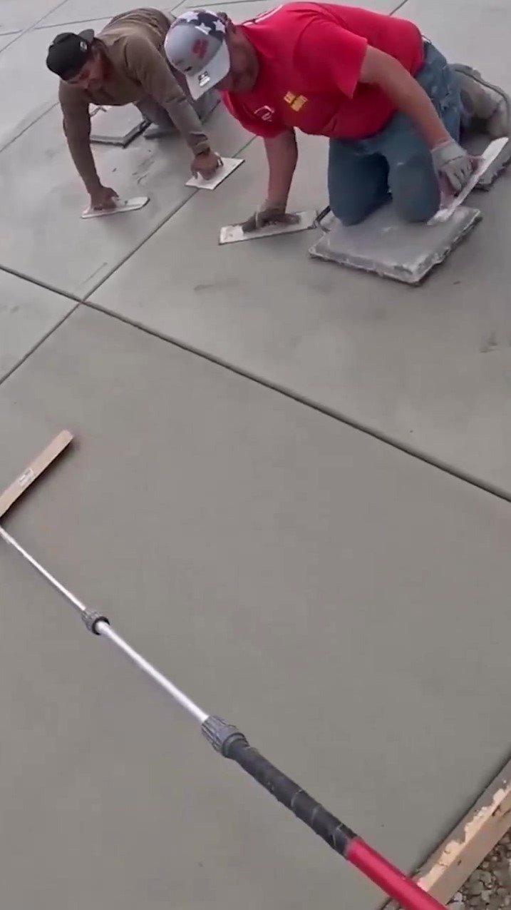 Victory Outdoor Services: Concrete crew banter