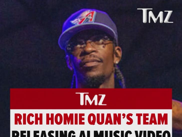 Late rapper Rich Homie Quan getting AI music video