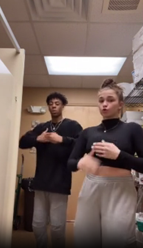 Unplanned Matching Dance Moment That Felt Perfect Together