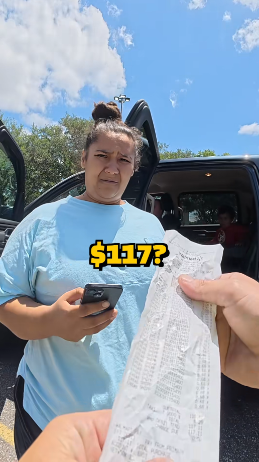 Pretending To Work At Walmart Helping Pay Groceries