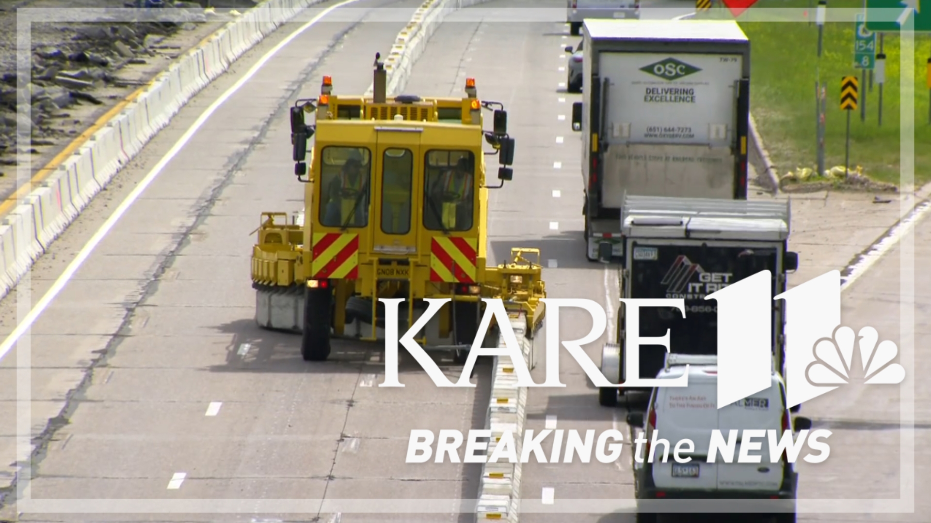 Movable barriers keep traffic flowing on Highway 12