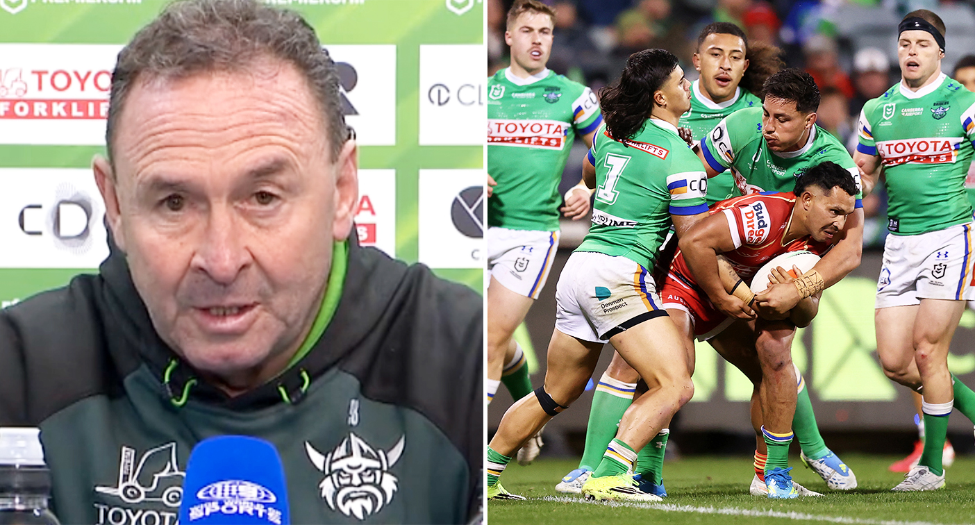 Ricky Stuart cops rebuke after Canberra coach airs angry complaint in ...