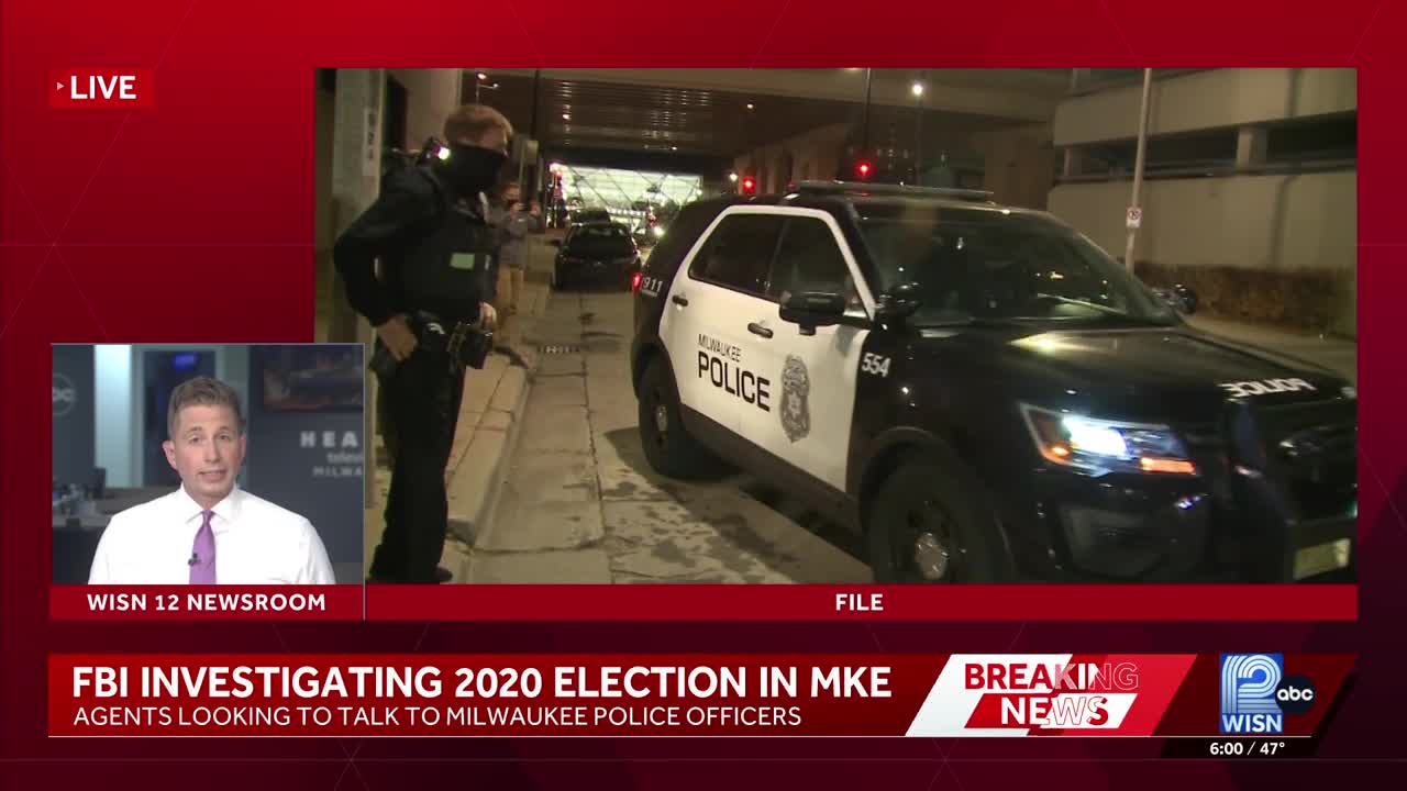 FBI looking to question Milwaukee police officers about 2020 election