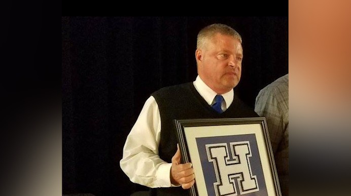 The late Steve Monks named Section IV lacrosse man of the year