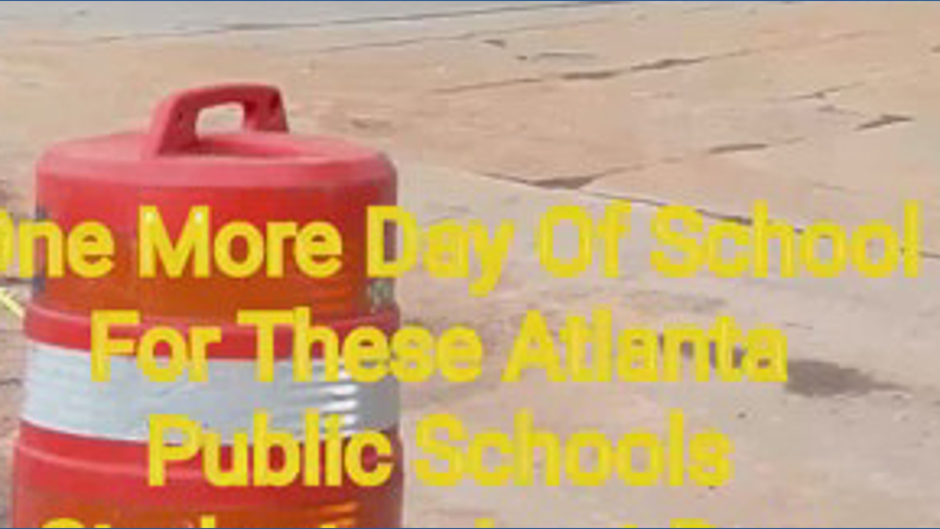 APS students almost out of school for summer break