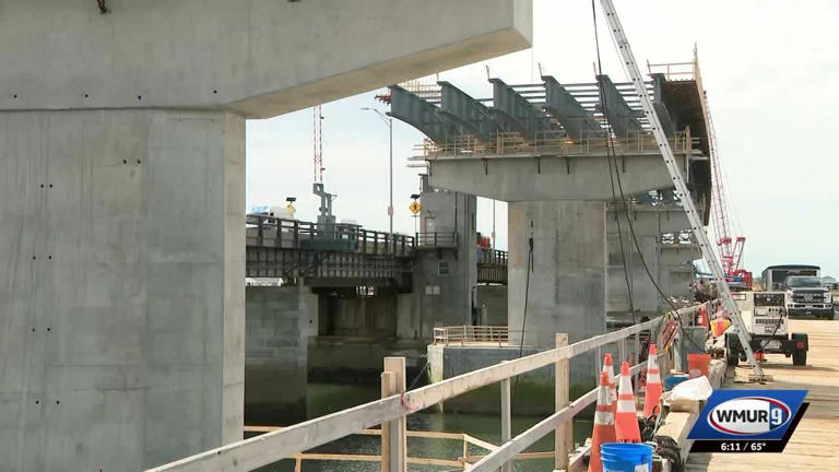 New bridge linking Hampton to Seabrook taking shape