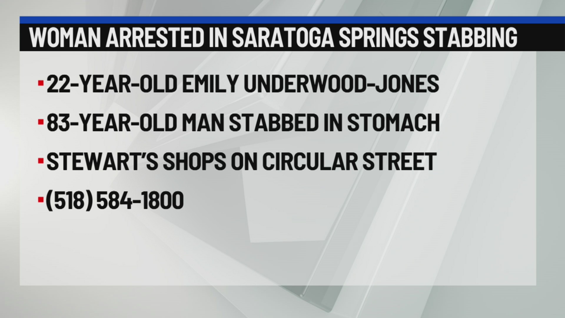 Police investigate Circular Street stabbing in Saratoga Springs