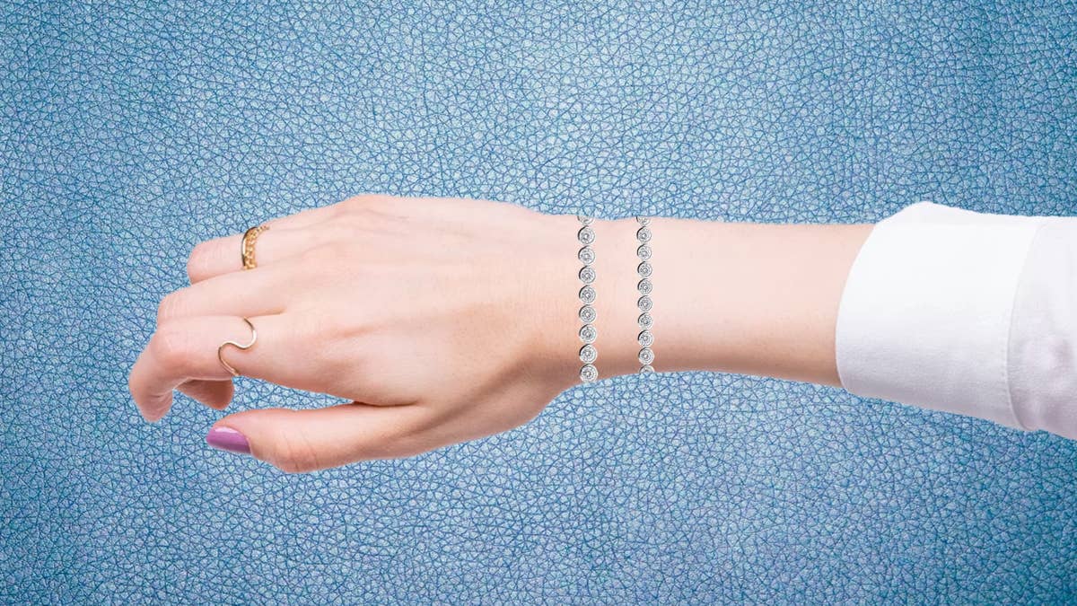 Shop HQ's sparkly diamond tennis bracelet is on sale for nearly 40% off ...