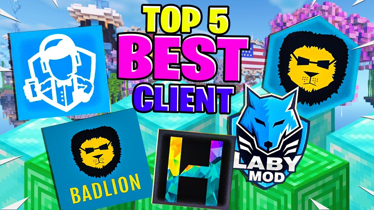 Top 5 best client for MCPE! (Pocket Edition, Xbox, Windows 10, PS5)