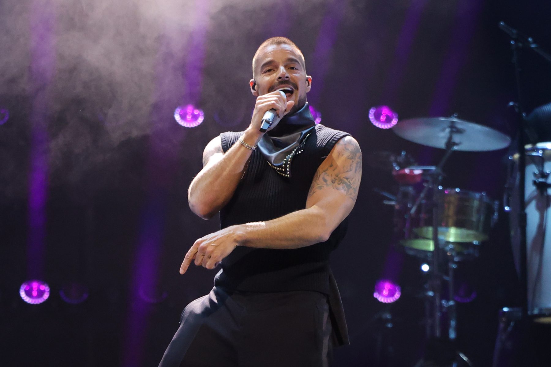 Ricky Martin's Montenegro concert interrupted by tear gas