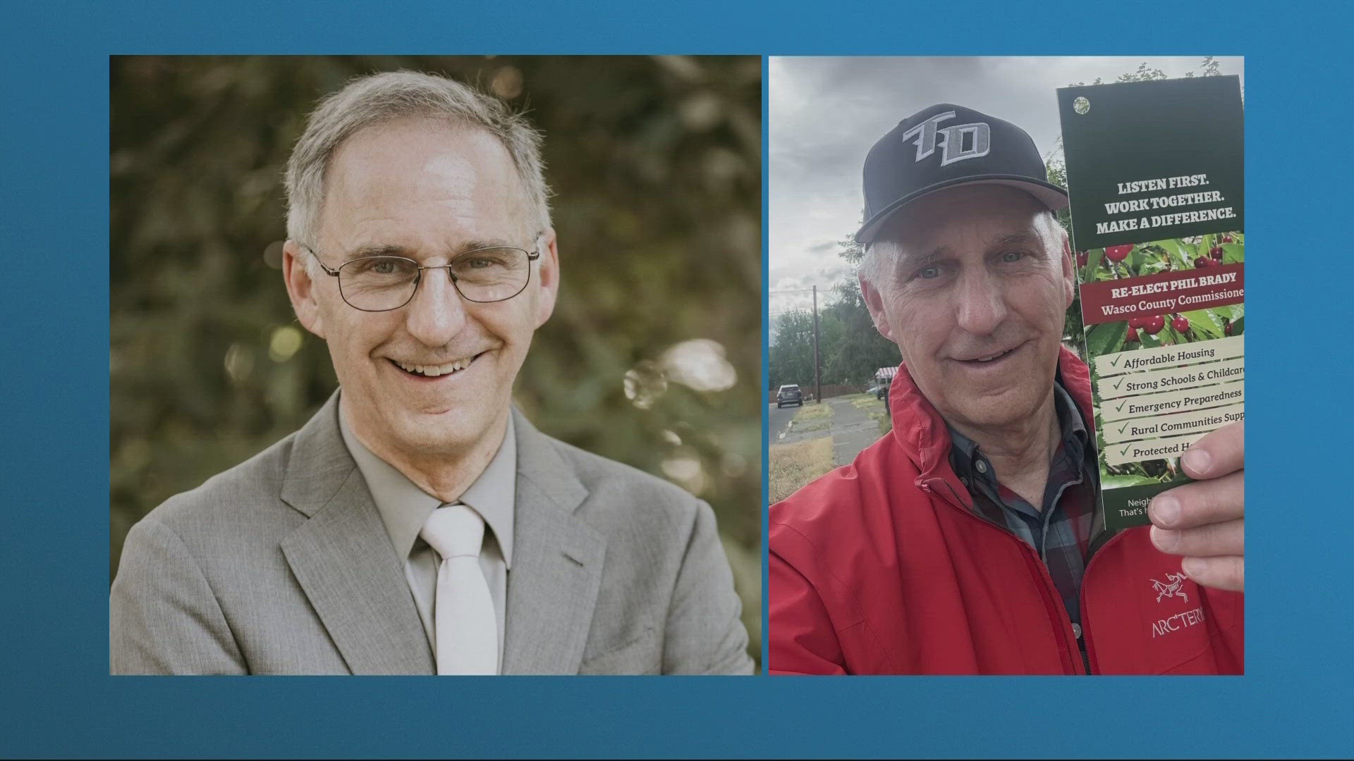 Wasco County commissioner dies on Election Day