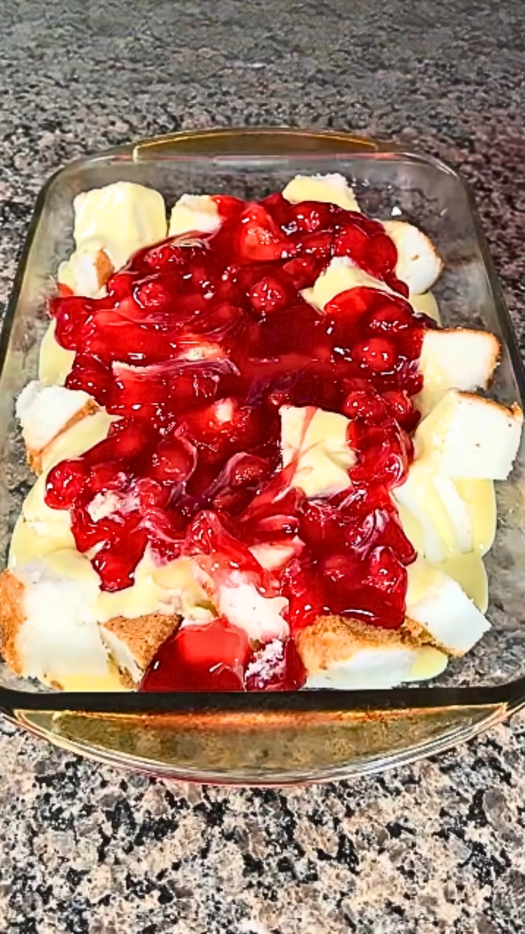 No-bake cherry angel dessert recipe