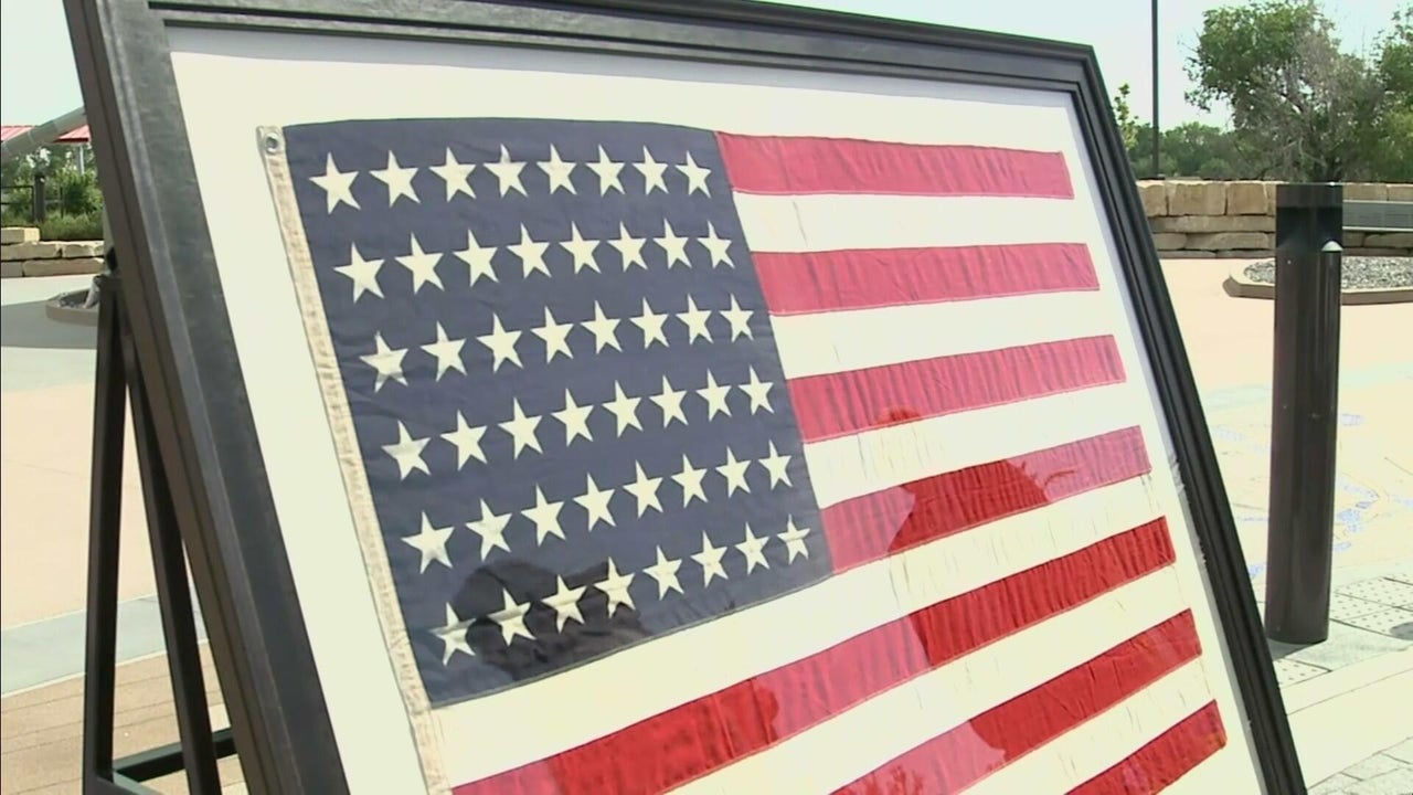 Adams County honors sacrifice of veterans with donation of 48-star ...