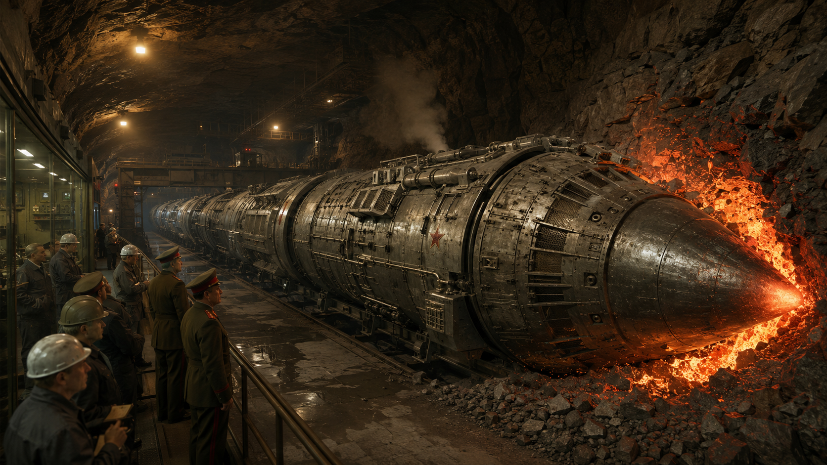 The Soviet nuclear battle mole - Cold War weapon or buried fantasy?