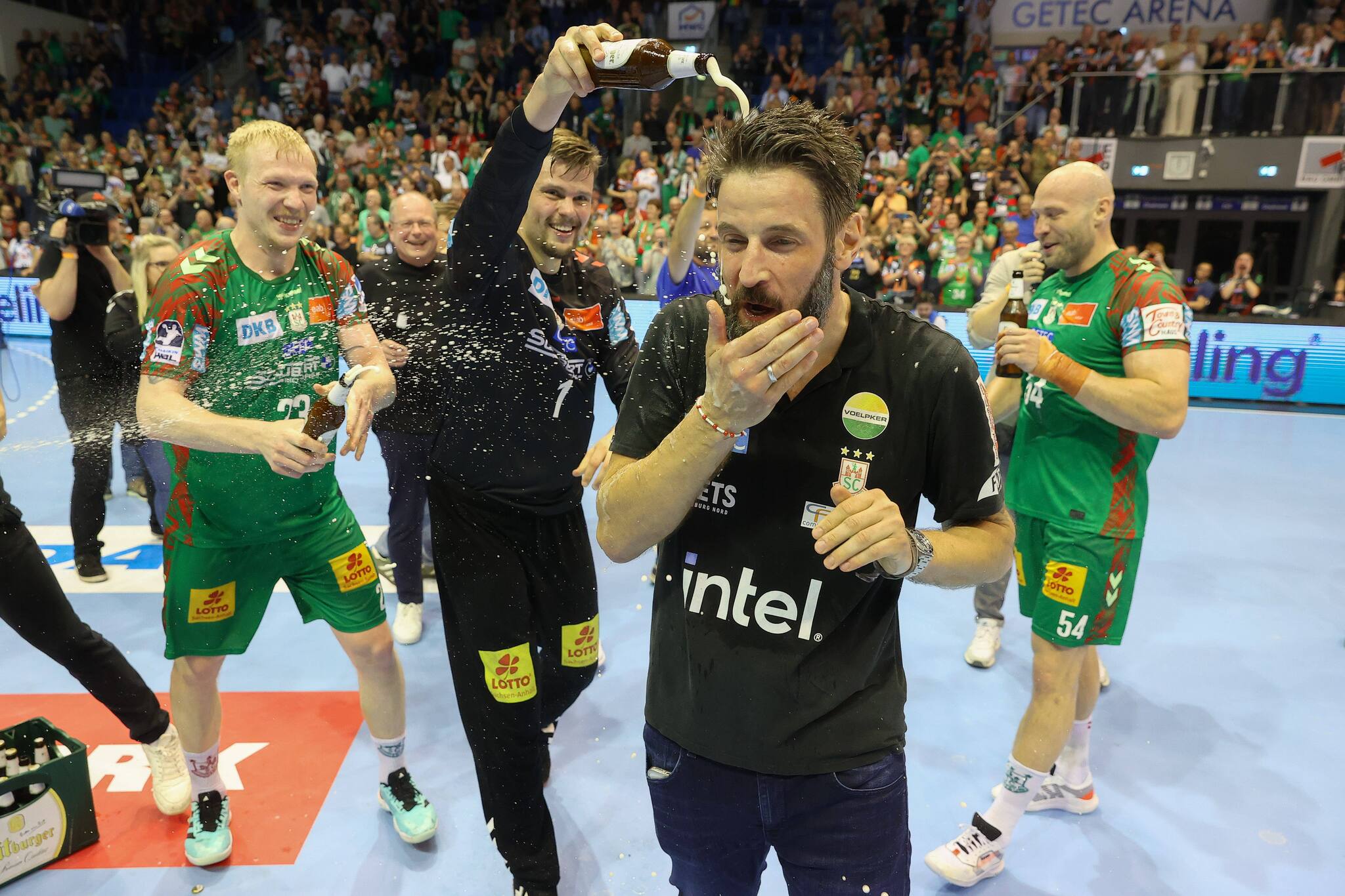 Dramatik pur: Magdeburg ist vorzeitig Handball-Meister