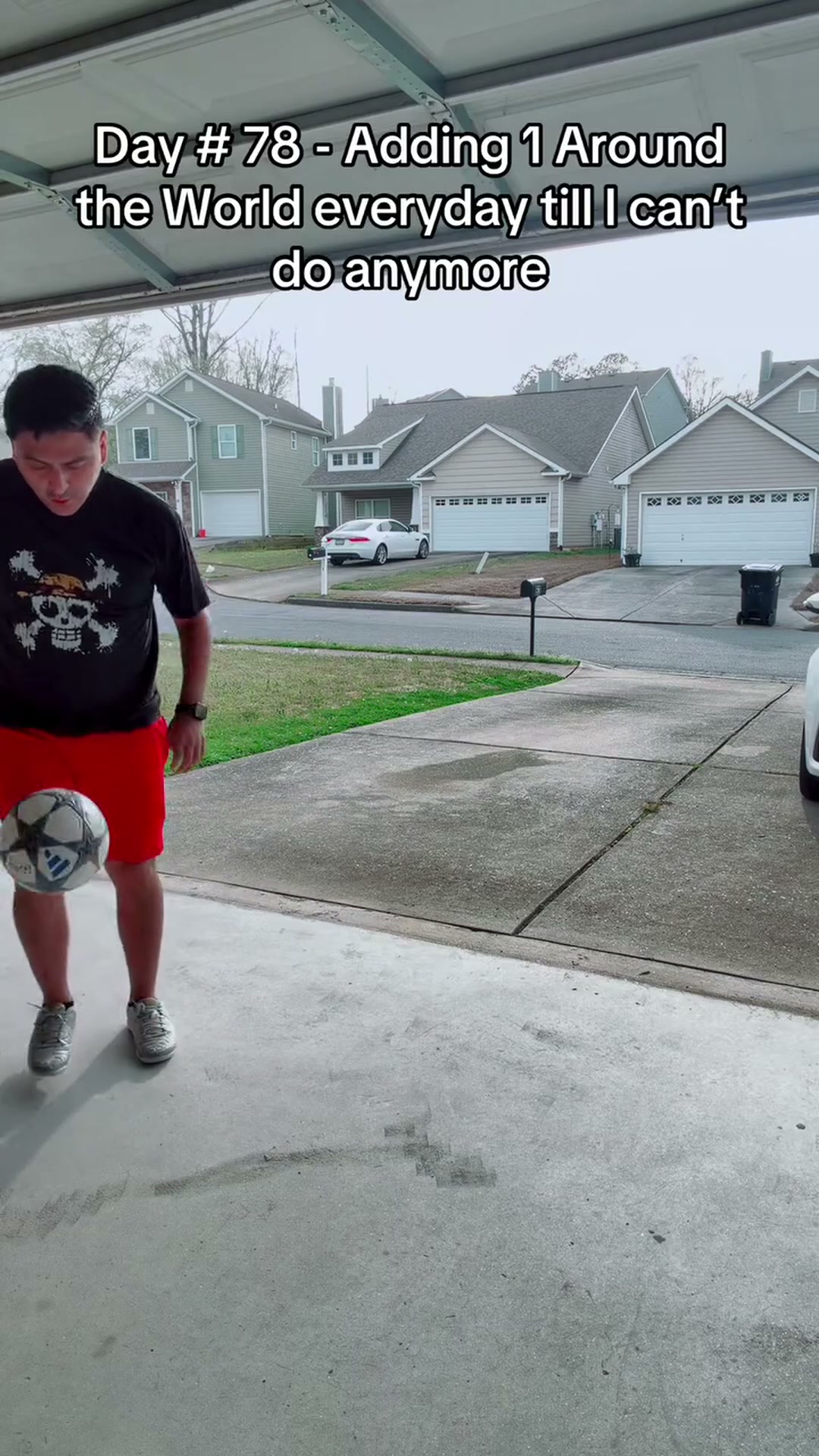 Day 78 around the world soccer trick progress