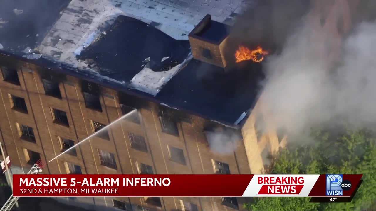 Woman arrested in connection with massive fire in Milwaukee