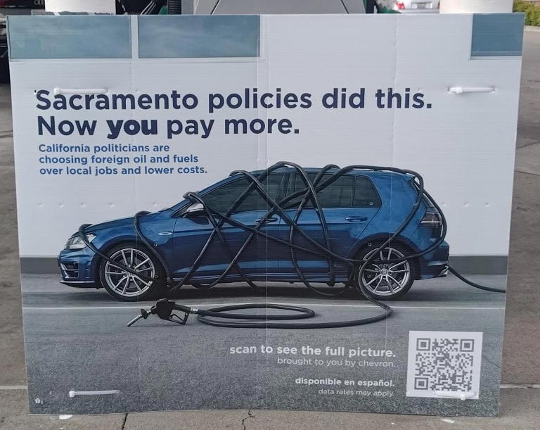 Chevron blames Dems for gas price hike at their California gas stations
