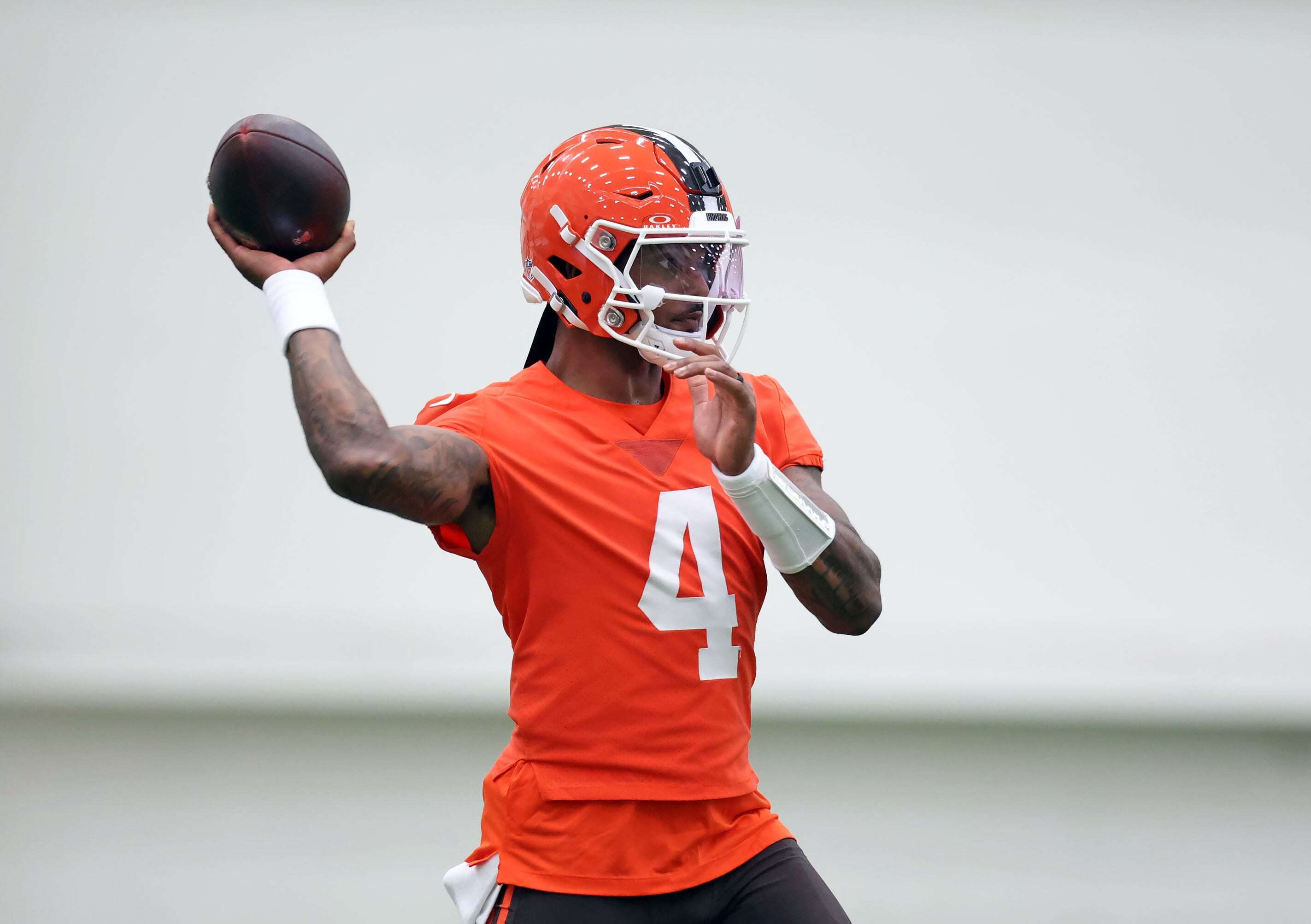 Browns OTAs signal Deshaun Watson is QB1 despite team’s open ...