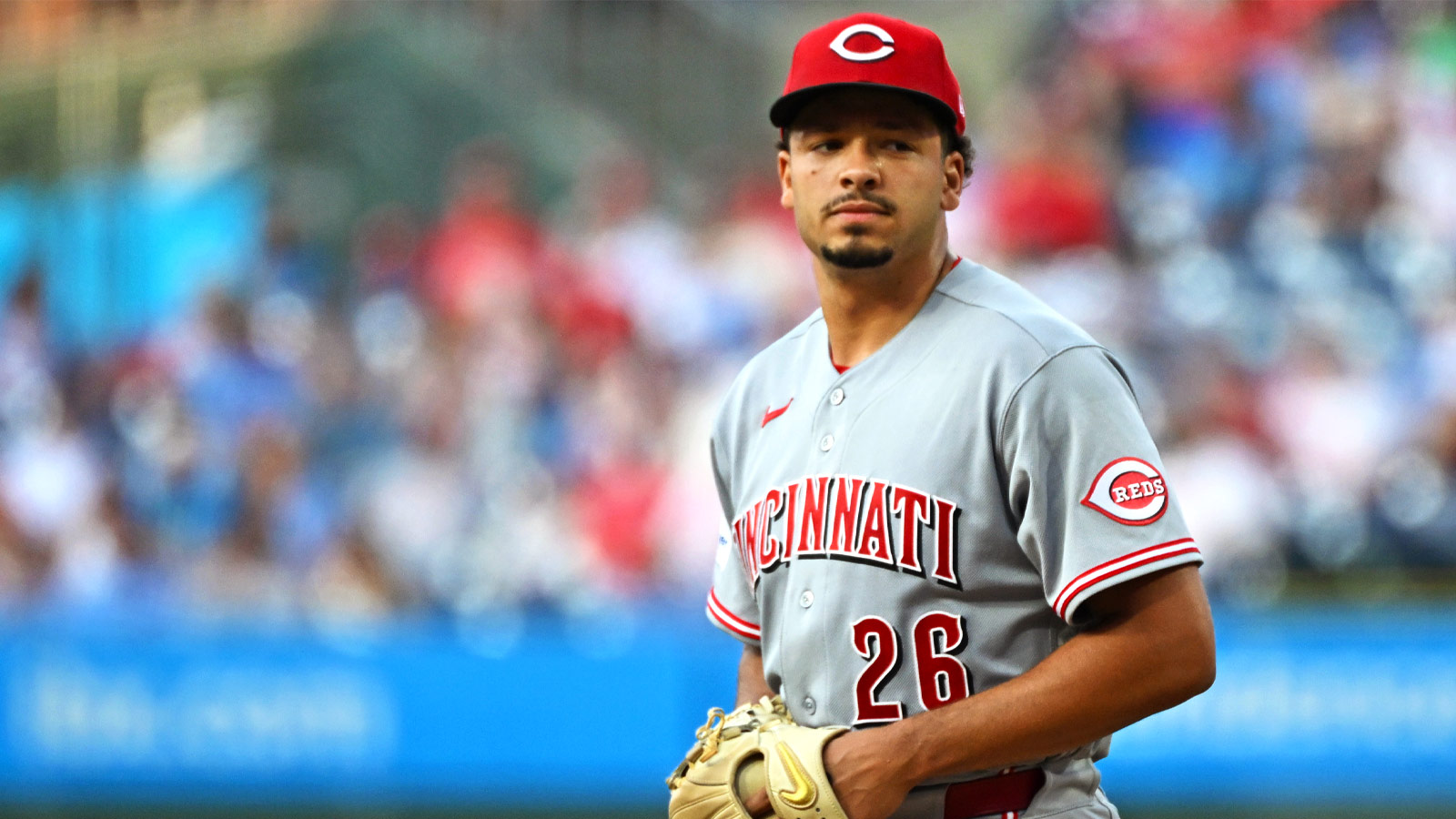 Reds’ Chase Burns getting hit 'in the meat' had Terry Francona wincing hard
