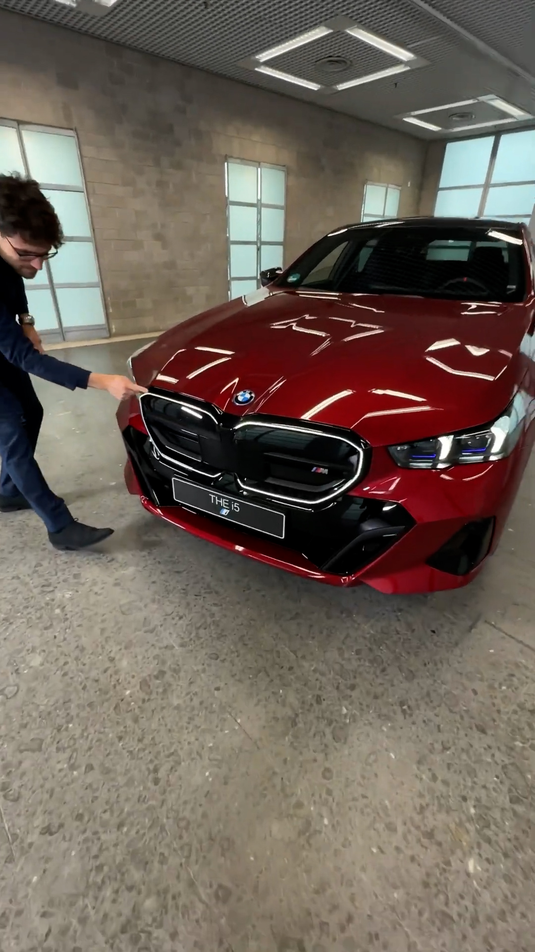 The new BMW i5 looks more futuristic