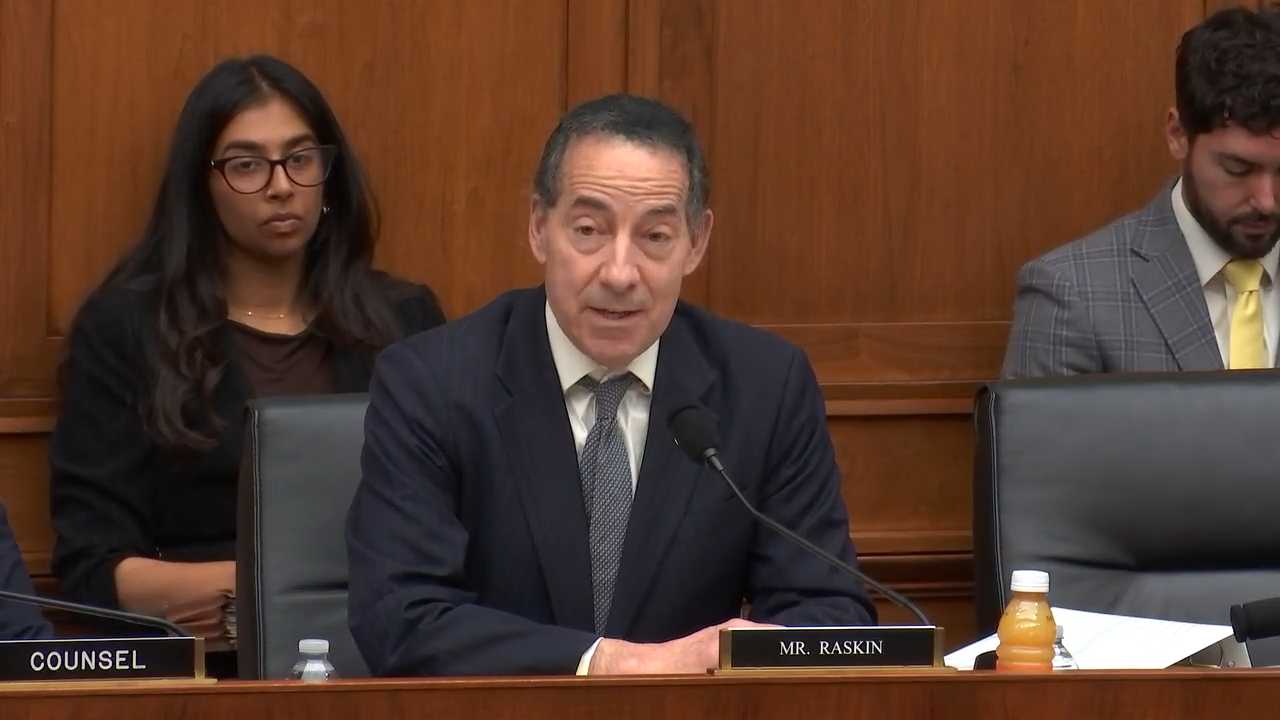 'Here's what happened': Jamie Raskin ruins GOP sham hearing on court ...