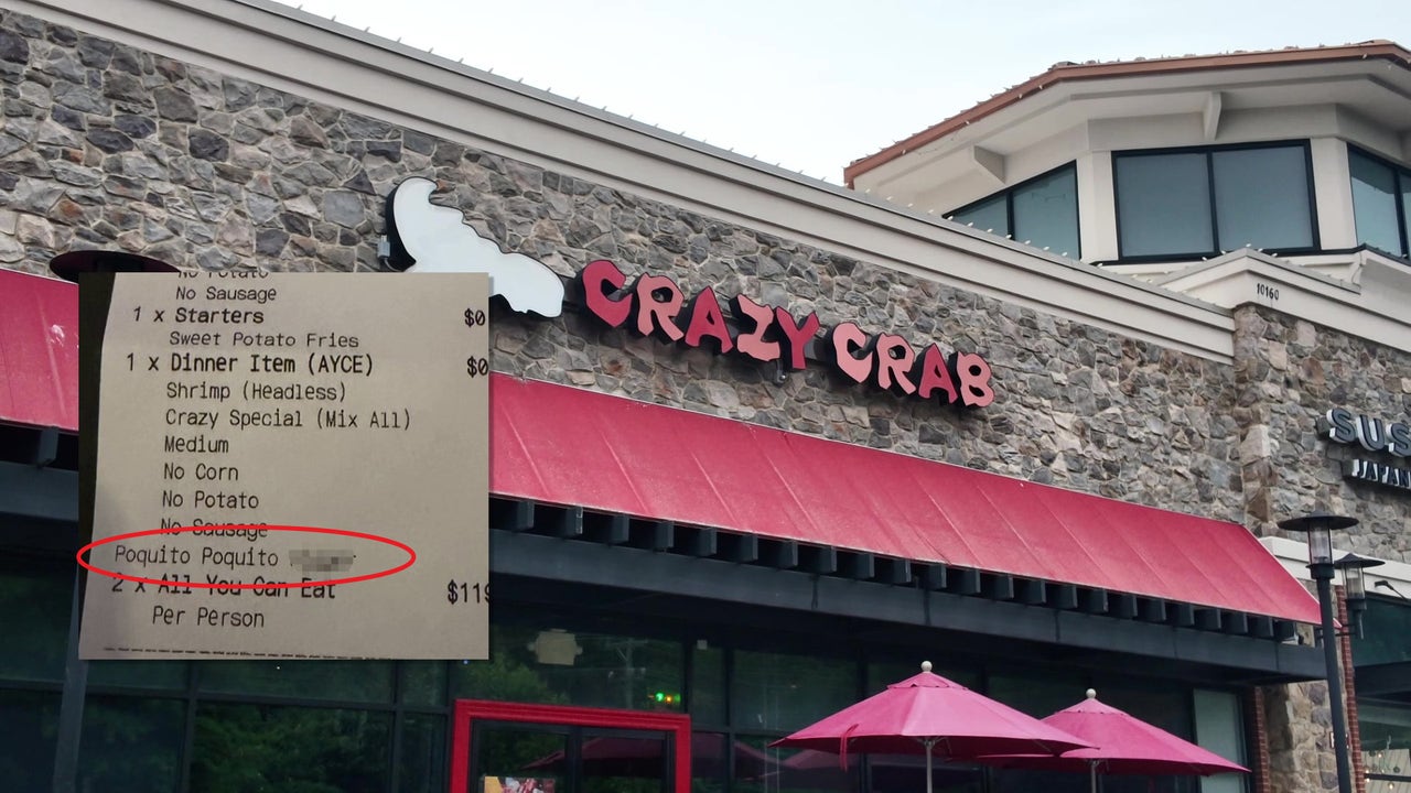 Woman finds racial slur written on receipt from Fairfax restaurant ...