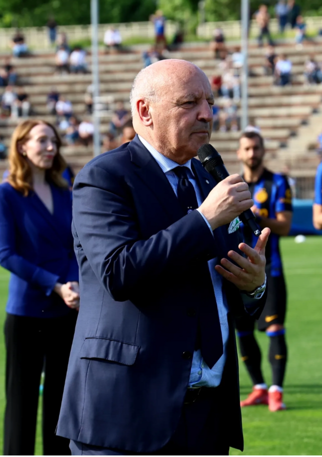 Inter, la frecciata di Marotta all'allenamento-festa: "A Milano gli ...