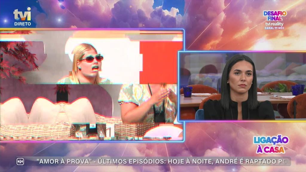 Luzia usa Hugo para atacar Sara: «Estás a dizer isso porque foste ...