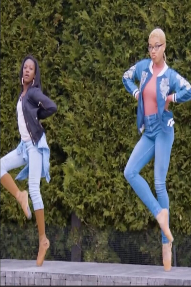 Hiplet, the fusion of ballet and hip hop dance