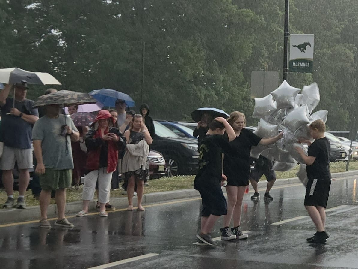 Community Envelopes Brick Memorial Teen's Mourning Family