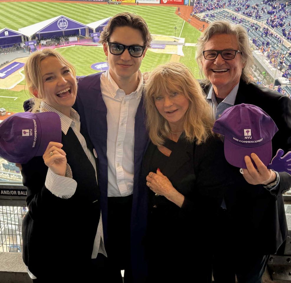 Kate Hudson reunites with exes Chris Robinson and Matt Bellamy at son ...