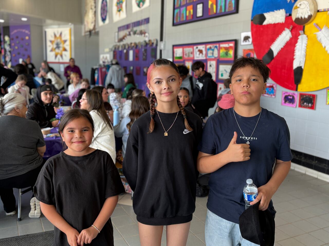 Chief Payepot School arts and language festival shares stories of the bear