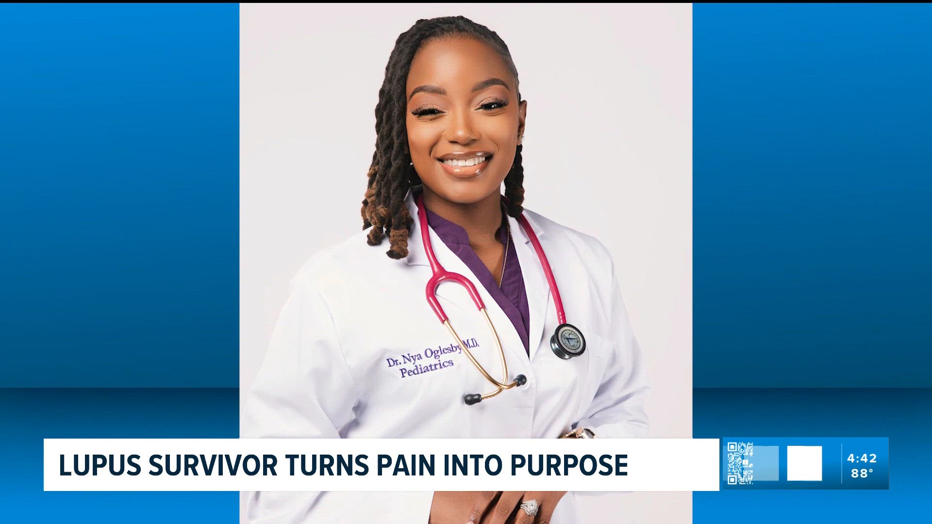 Lupus survivor turns pain into purpose