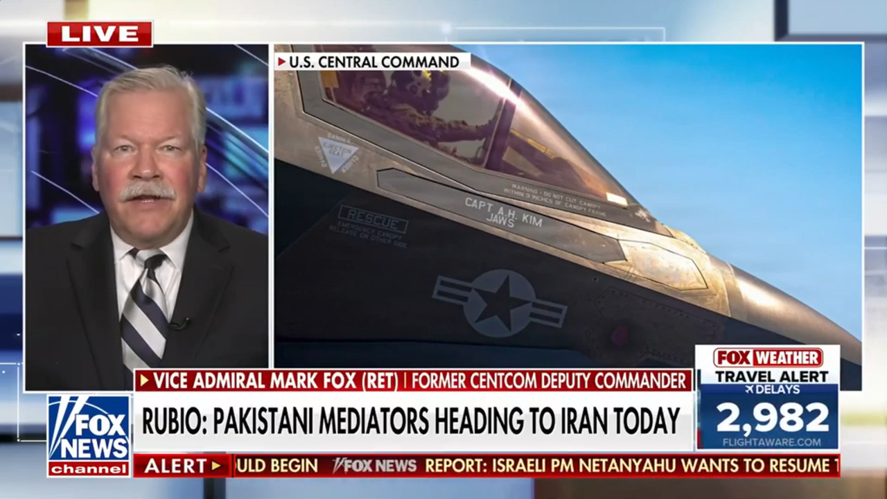 Vice Admiral Mark Fox analyzes Trump's firm stance on Iran's nuclear ...
