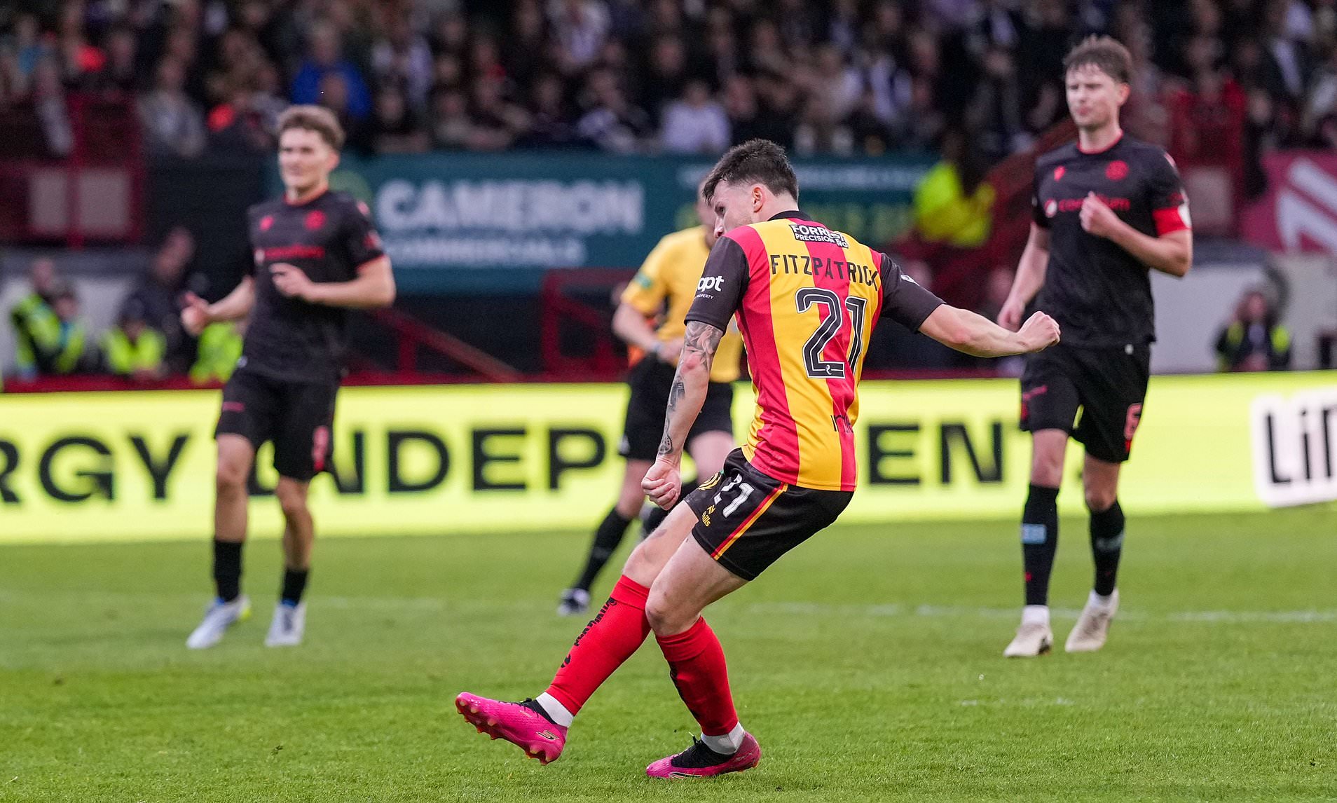 Thistle are 90 minutes from Premiership return as they make Buddies ...