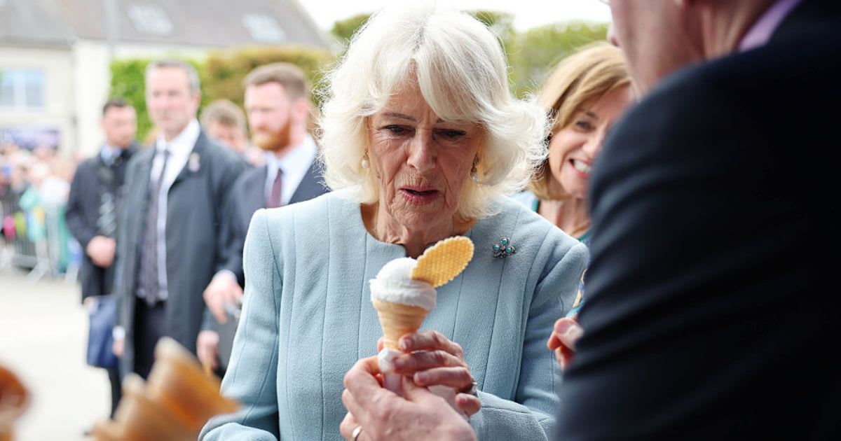 Watch: Queen Camilla has an unforgettable reaction after trying an ...