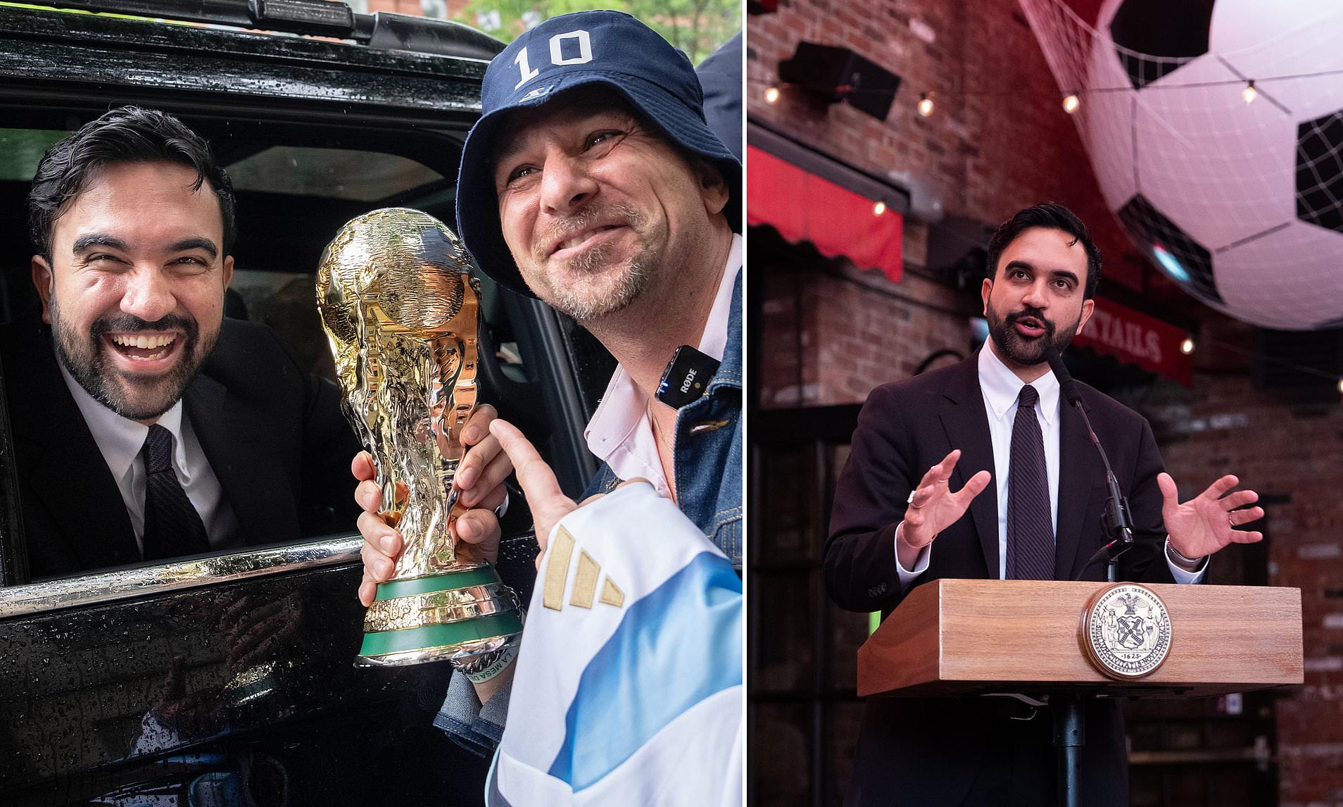 World Cup fans left divided as Zohran Mamdani secures $50 tickets for ...