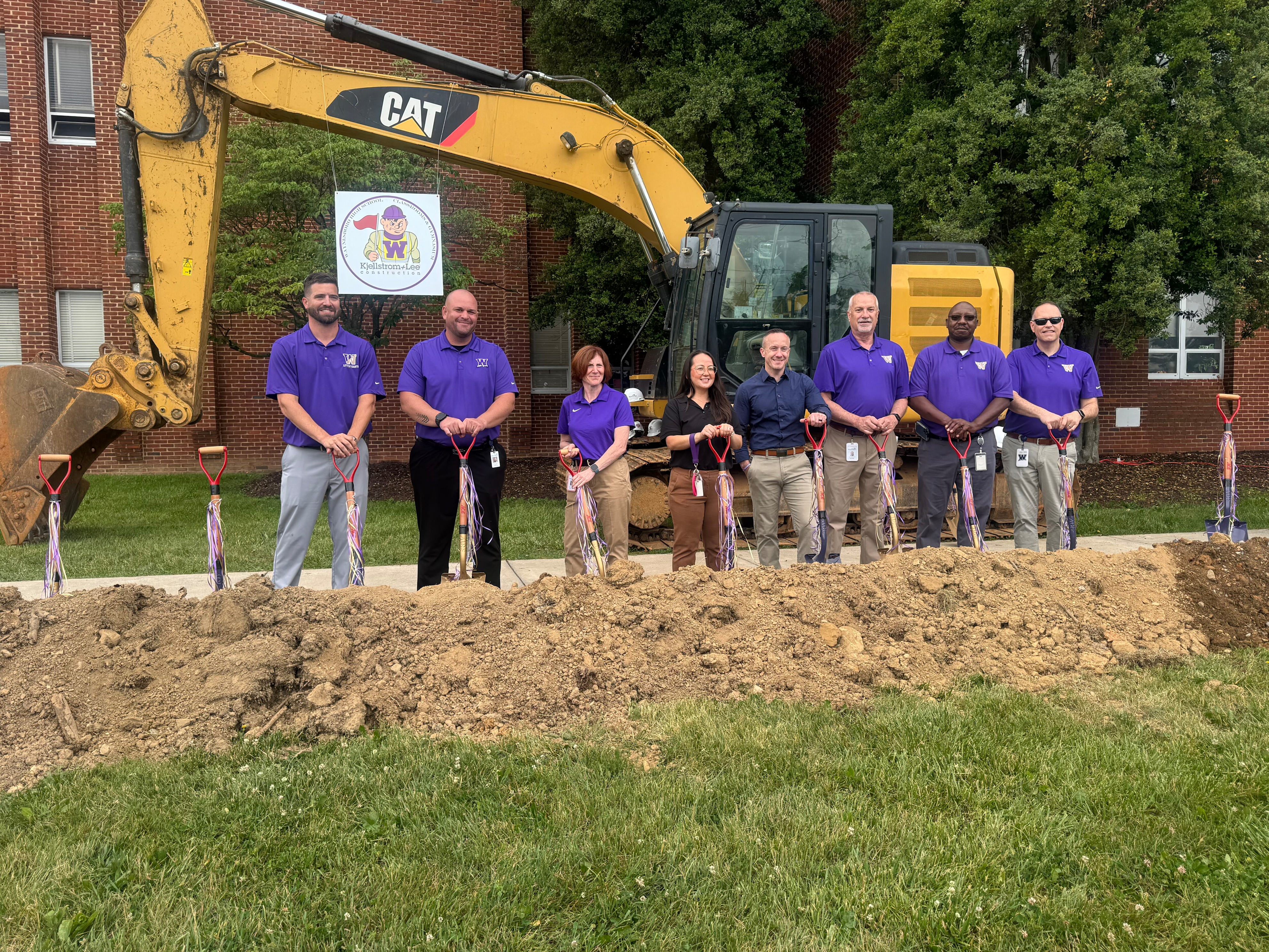 Waynesboro High School breaks ground on addition for new classroom wing ...