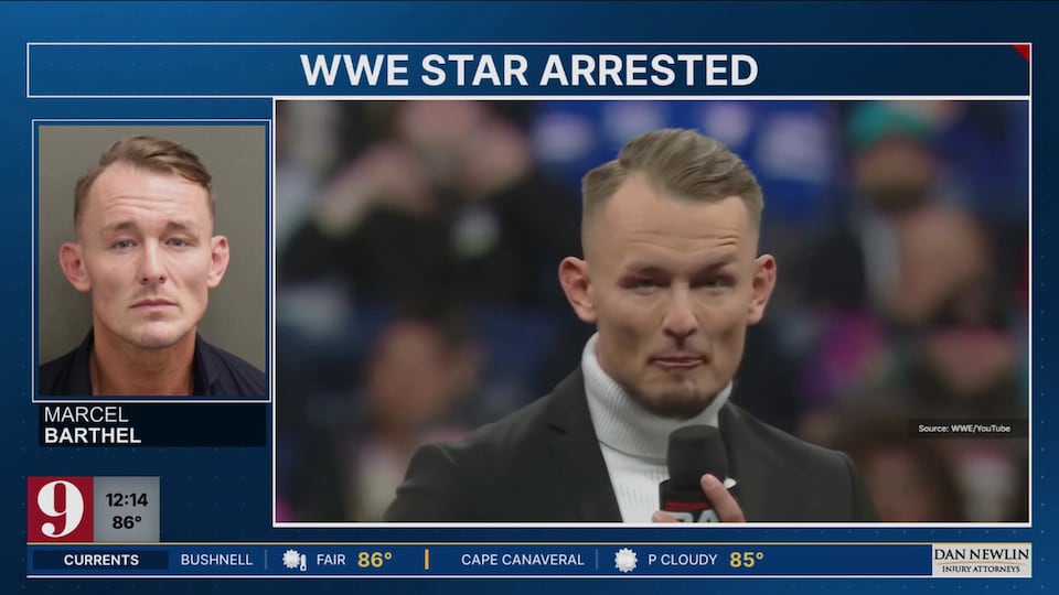 WWE wrestler Ludwig Kaiser arrested in Orange County