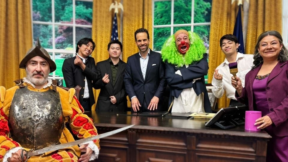 Brozo y Loret visitan la Oficina Oval de Trump; exhiben caso Rocha Moya