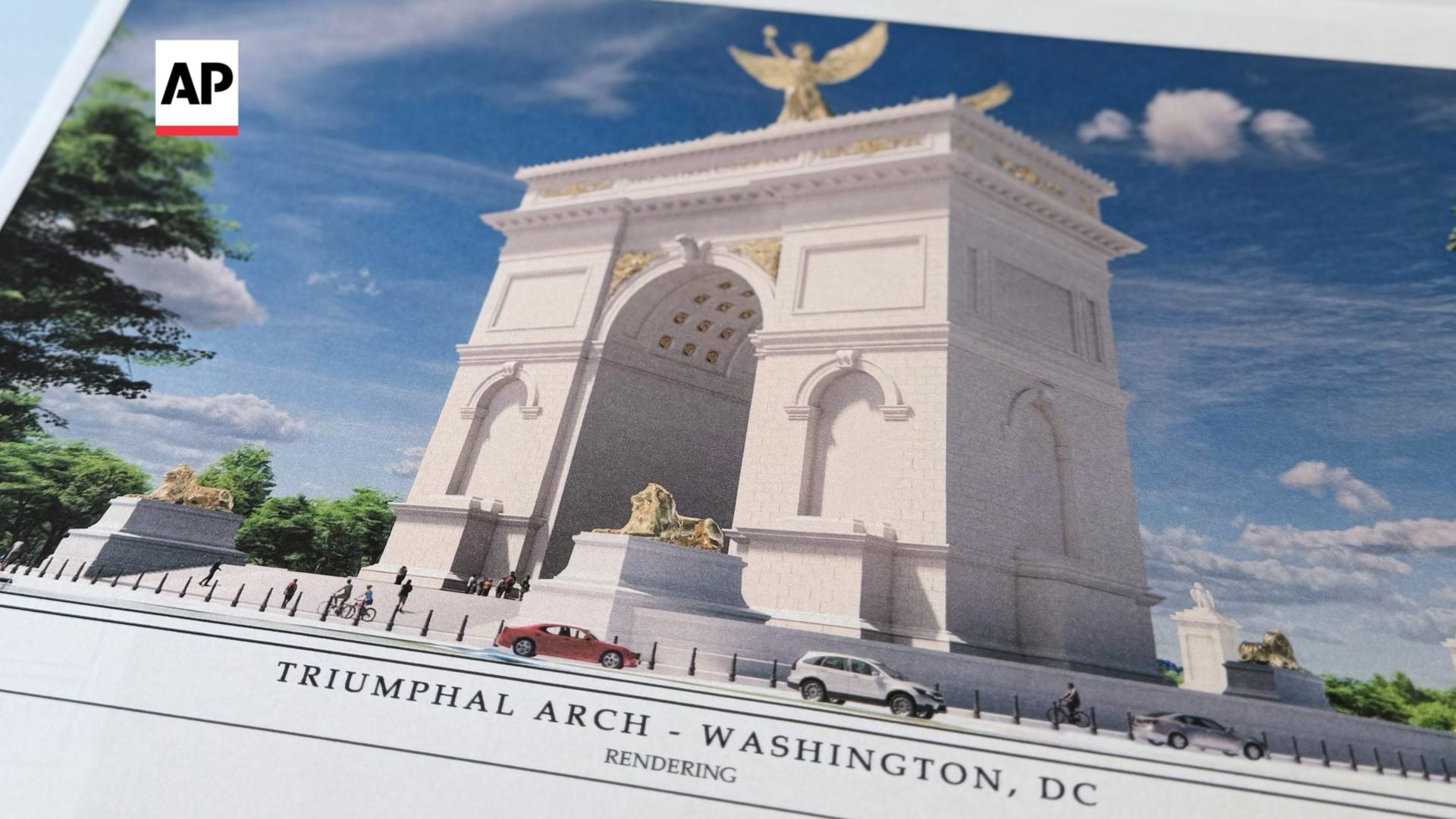 Trump's Washington arch design gets approval from key federal agency