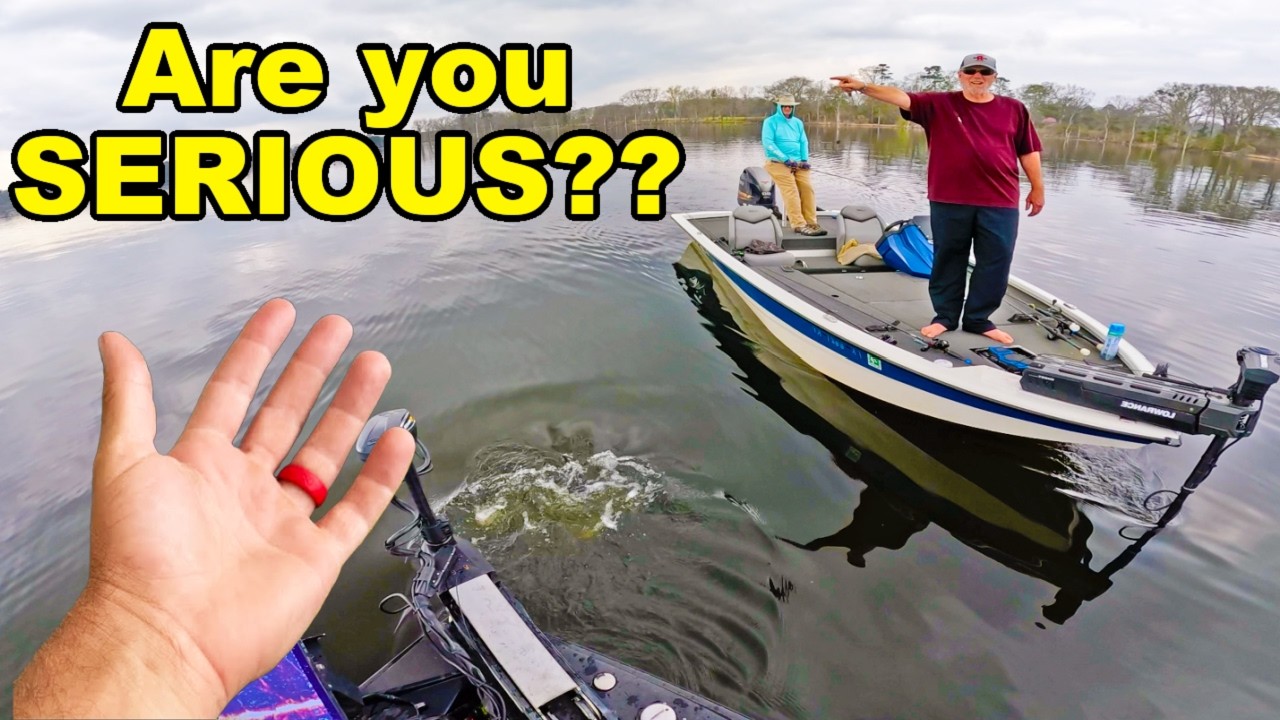 Pro fisherman hits the water with mysterious prototype lure